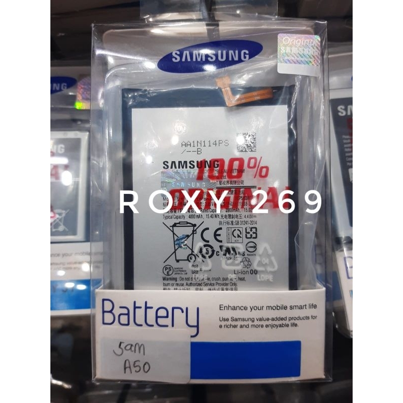 Jual Batre Baterai Hp Samsung A50 A30 A20 A30s A50s Original Ori Battery Batrei Batrai Batterai ...