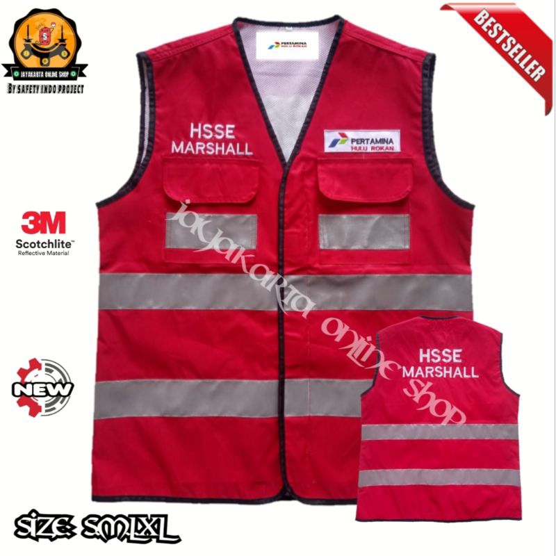 Jual ROMPI SAFETY PERTAMINA 3M SCOTLITE TASLAN WATERPROOF PREMIUM-ROMPI ...