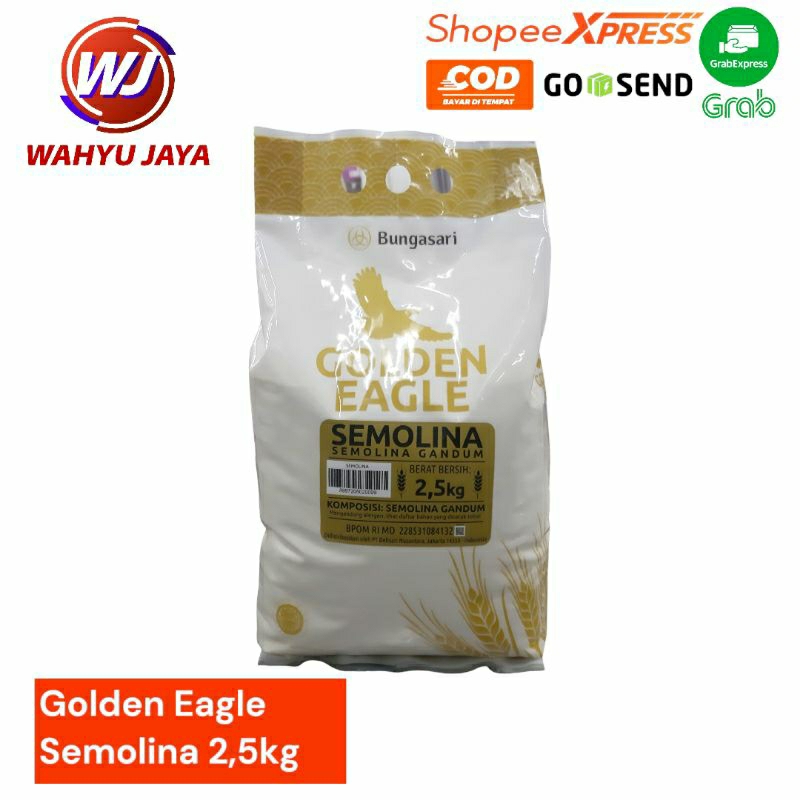 Jual Golden Eagle Semolina 2,5kg | Shopee Indonesia
