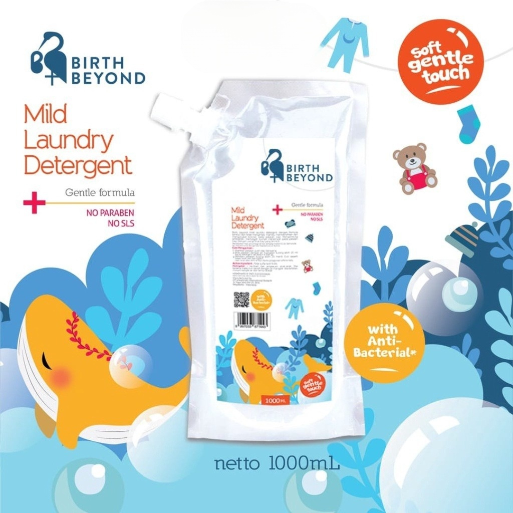 Jual JBS - Birth Beyond Mild Laundry Detergent 1000 ml | Shopee Indonesia
