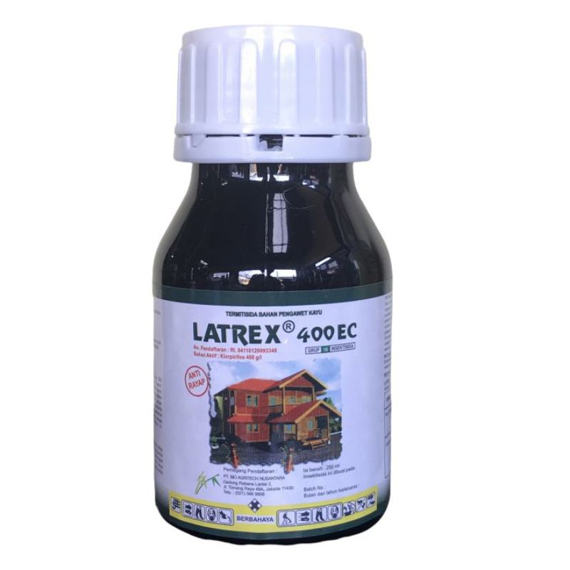 Jual OBAT RAYAP PALING AMPUH LATREX 400 EC 100 MILI ANTI RAYAP | Shopee ...