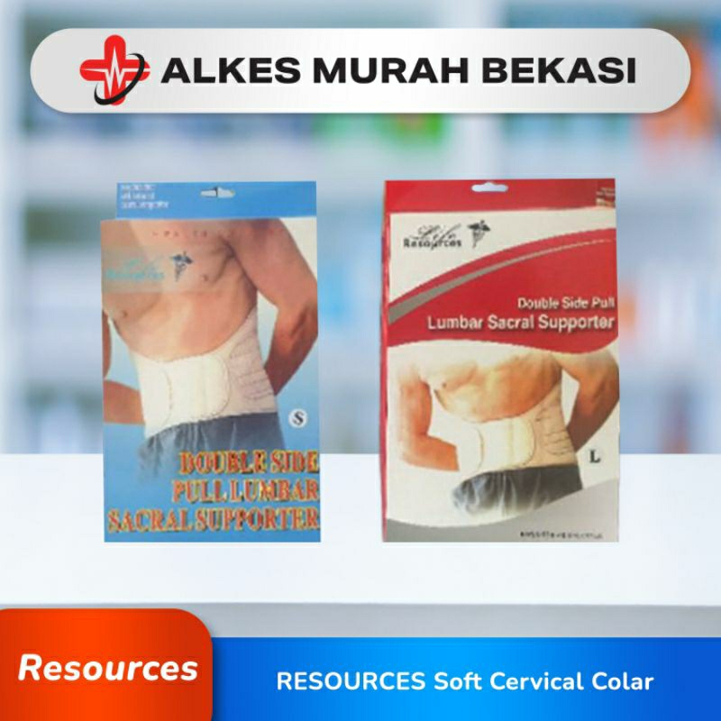 Jual LIFE RESOURCES Lumbar Sacral Supporter Double Side PulL Sacra ...