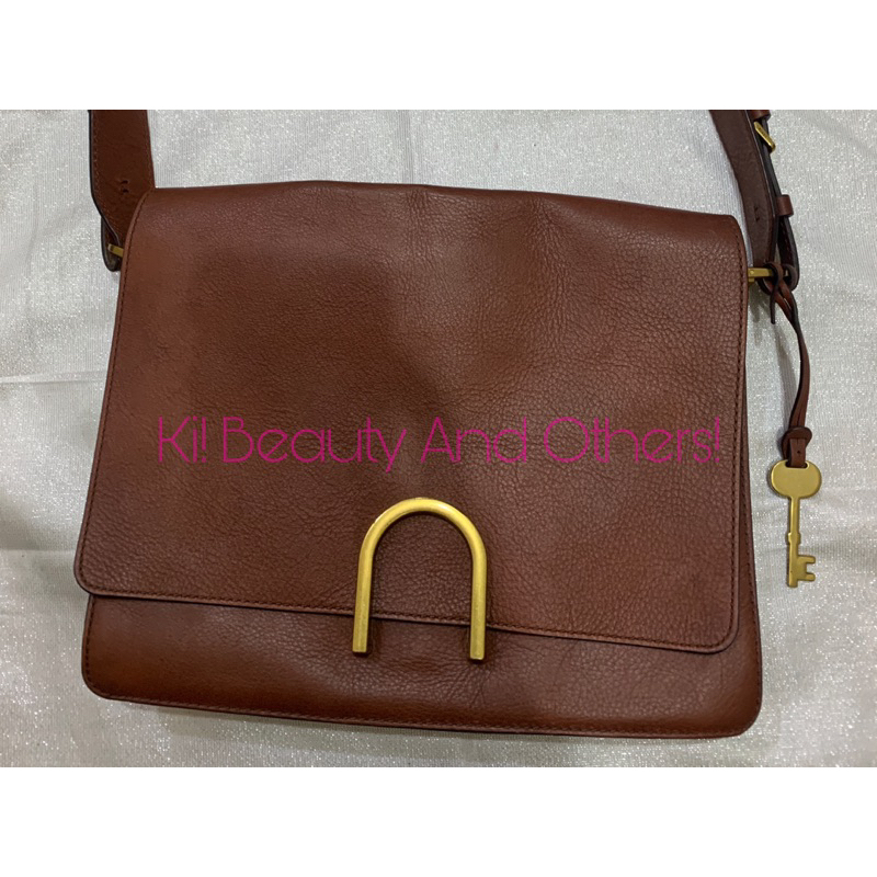 Jual (PRELOVED) TAS WANITA FOSSIL AUTHENTHIC 100% ORIGINAL STORE (BROWN ...