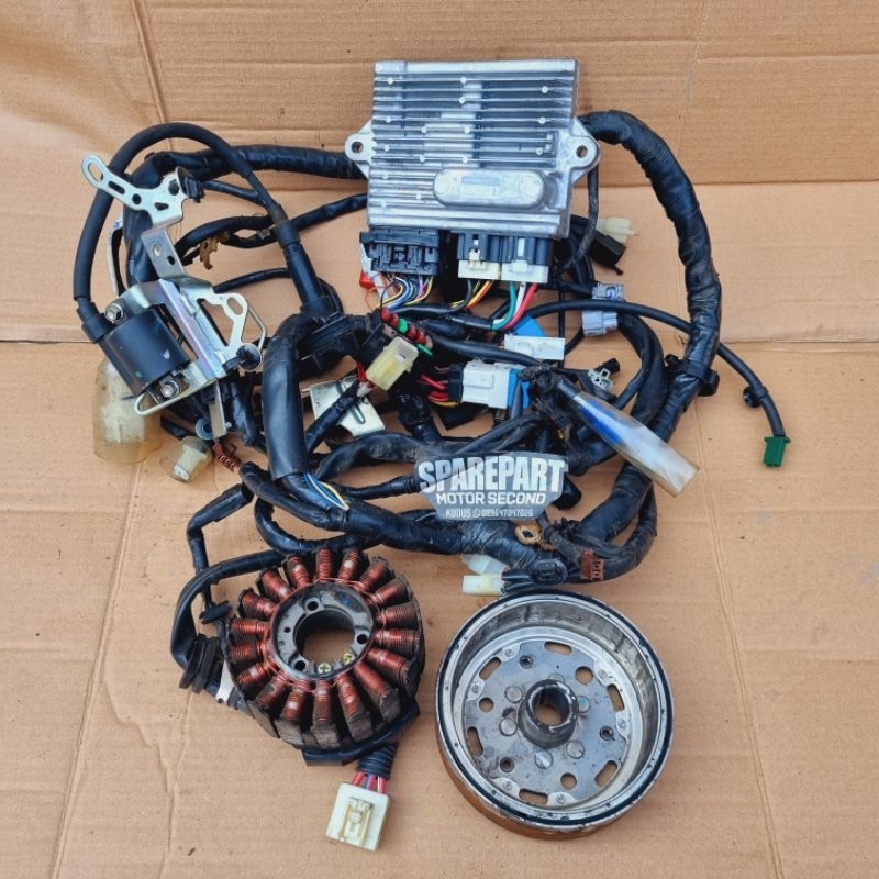 Jual B6H - H594A - 02 NON KEYLESS acg double starter otomatis pengapian ...