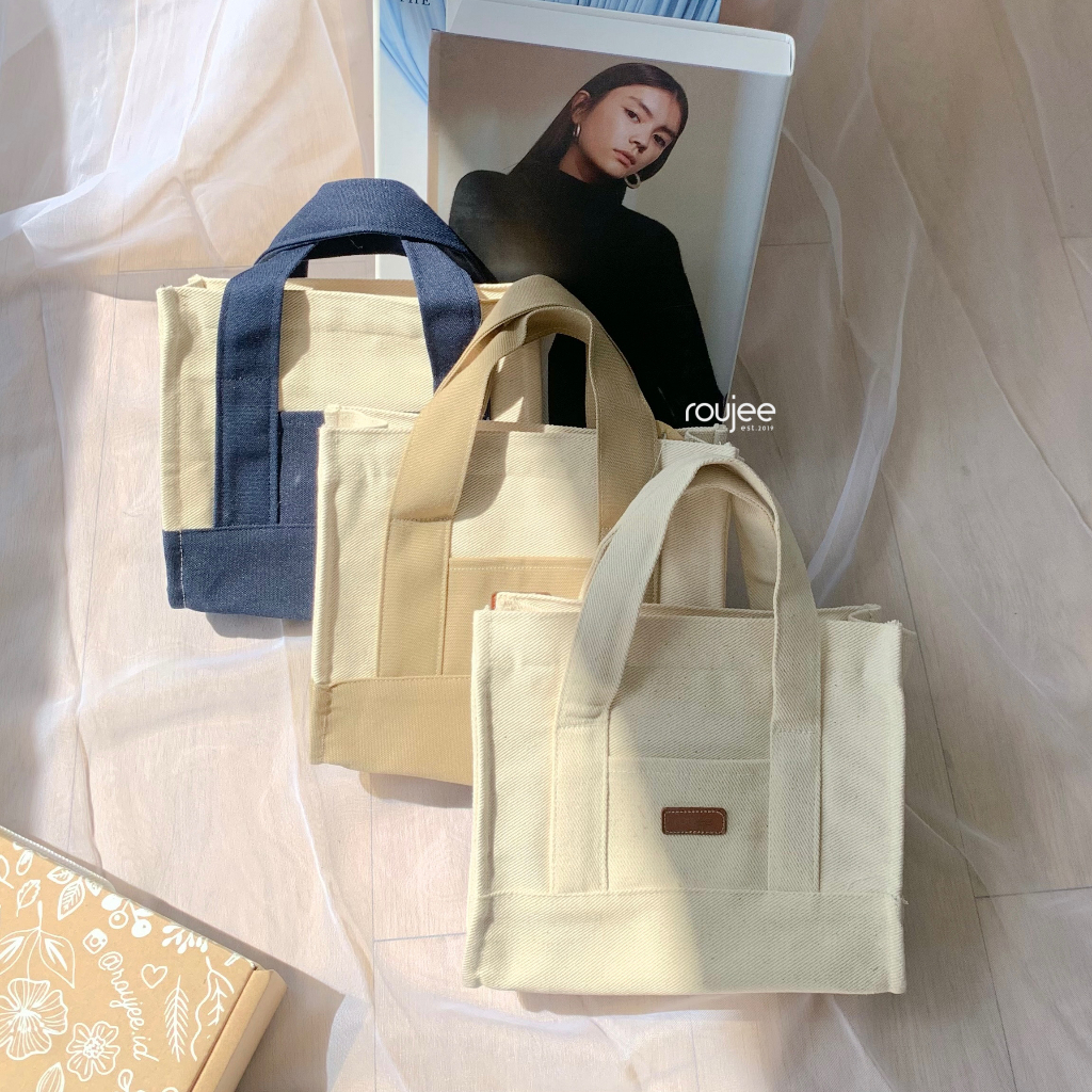 Jual ROUJEE DAISY MINI XS - TAS KANVAS JINJING / BAHU WANITA | Shopee ...
