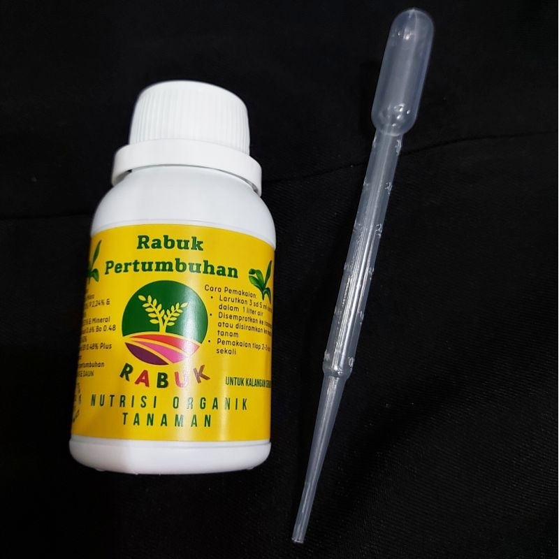 Jual Pupuk Anggrek RABUK Pertumbuhan 100ml/Nutrisi Organik Tanaman Hias ...