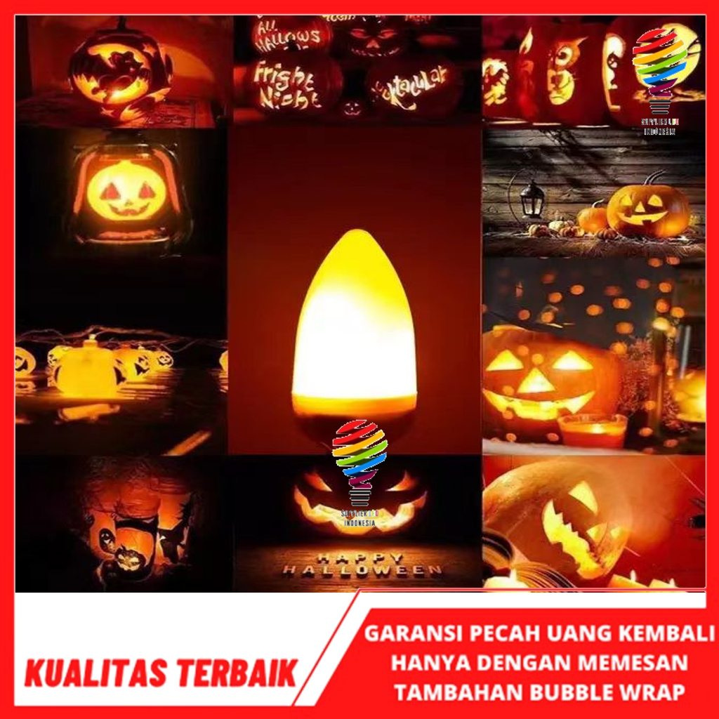 Jual Lampu Api Lilin LED Candle Light LED E27 5W | Shopee Indonesia