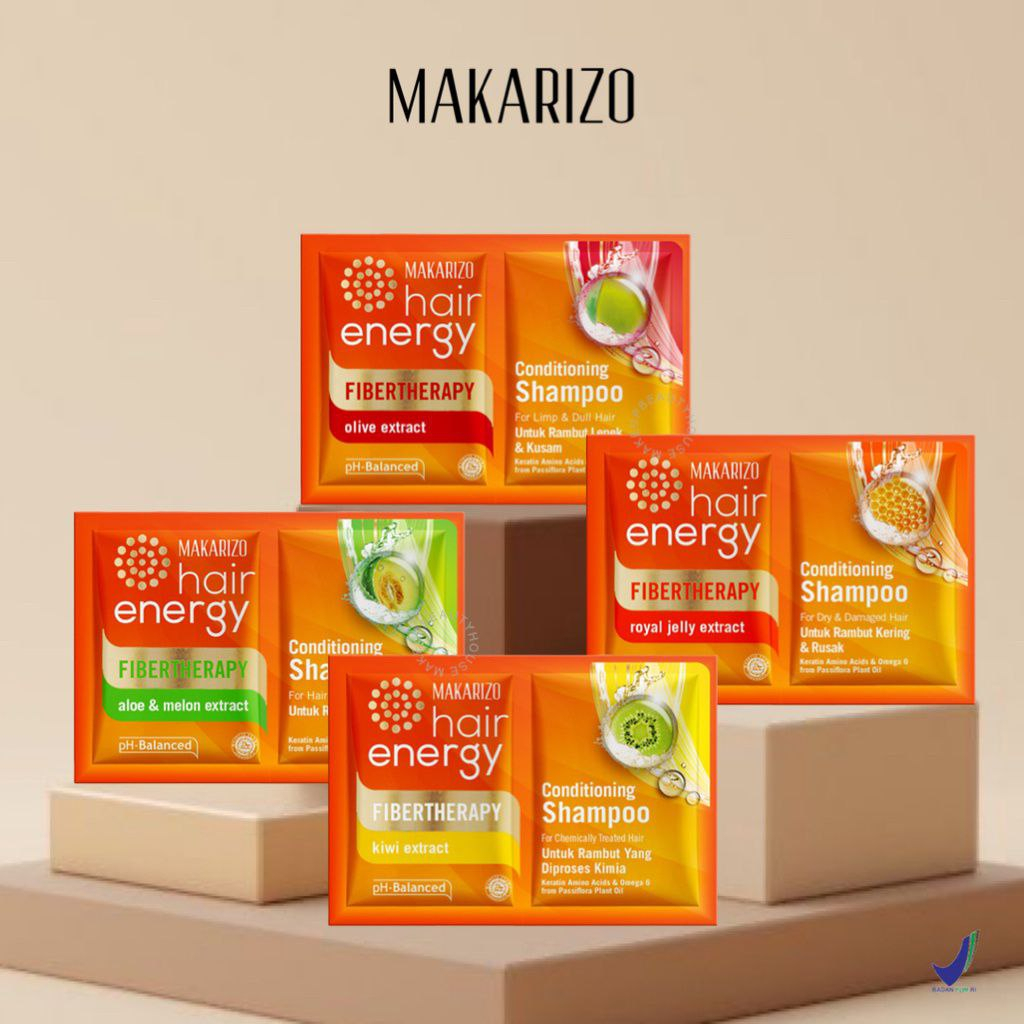 Jual Makarizo Hair Energy Shampoo 10 ml Shampo Makarizo Sachet | Shopee ...