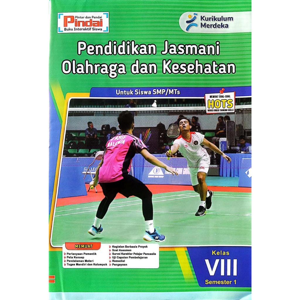 Jual Buku LKS PJOK Kelas 8 SMP/MTs Semester 1 Kurikulum Merdeka | Shopee Indonesia