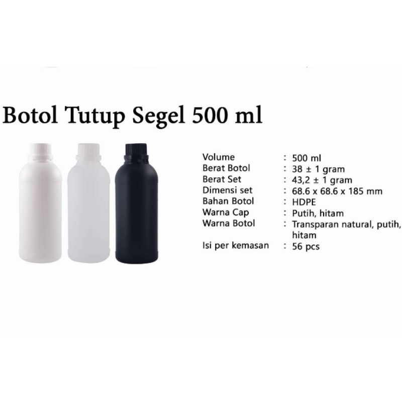 Jual Botol Agro Labor 500ml Botol Plastik HDPE Kimia Pupuk | Shopee Indonesia