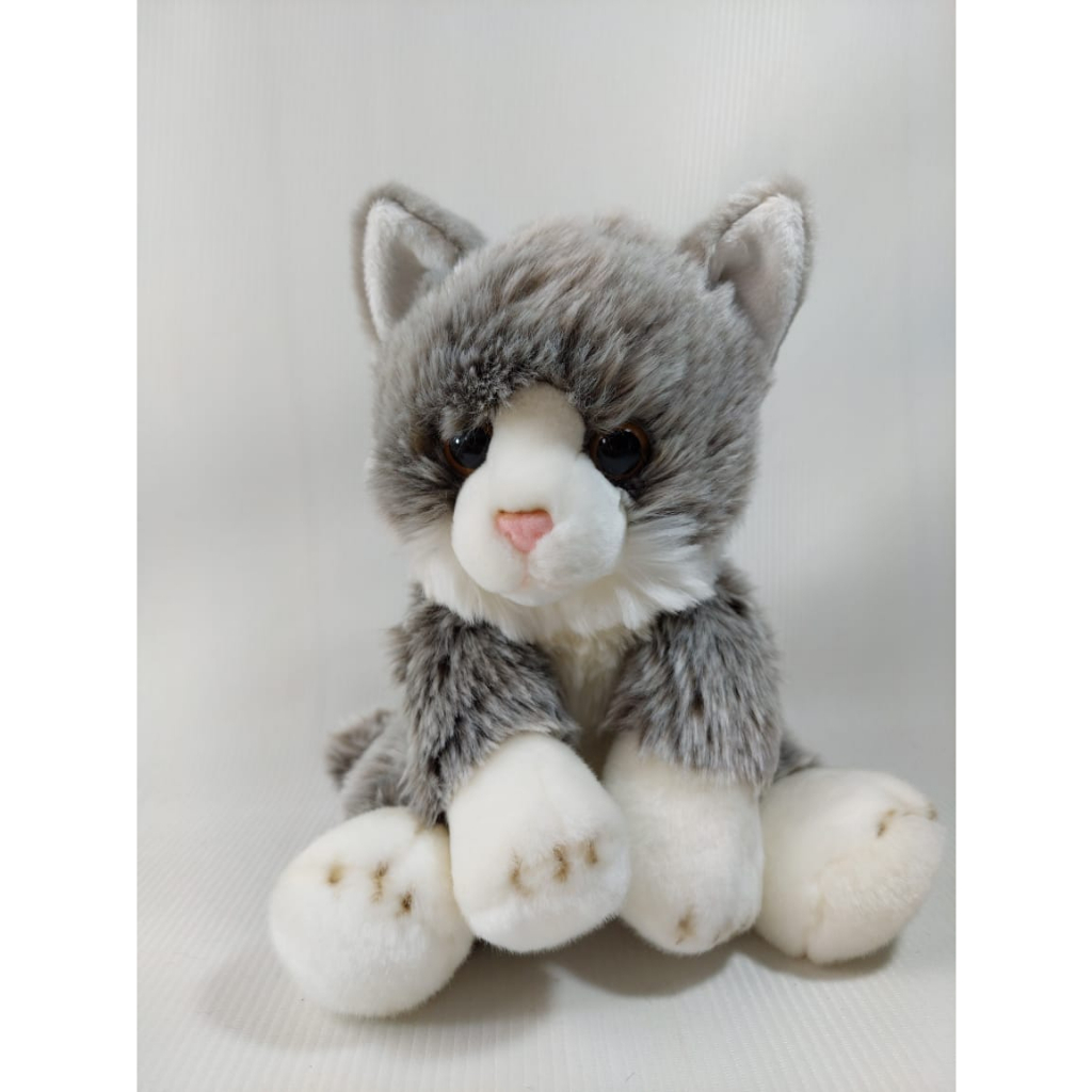 Jual BONEKA KUCING CUTE SOFT LUCU - UKURAN M TINGGI 26cm ( COCOK UNTUK ...