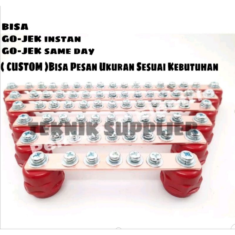 Jual busbar tembaga nol arde - tembaga grounding - tembanga custo arde ...