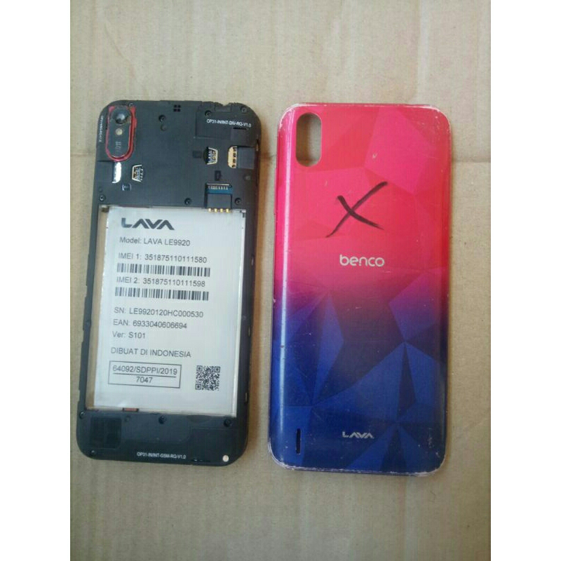 Jual mesin hp lava benco v7 L9920 normal | Shopee Indonesia
