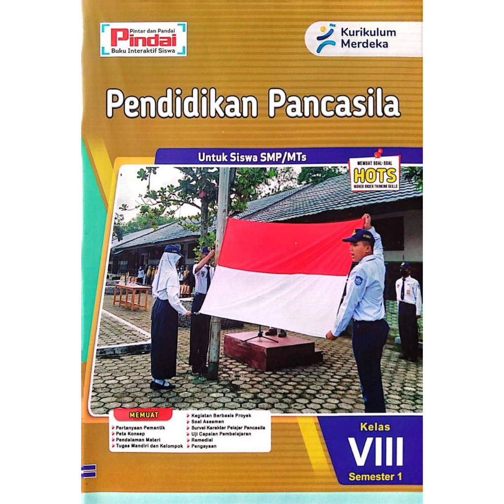Jual Buku LKS PKN Kelas 8 SMP/MTs Kurikulum Merdeka Semester 1 | Shopee ...