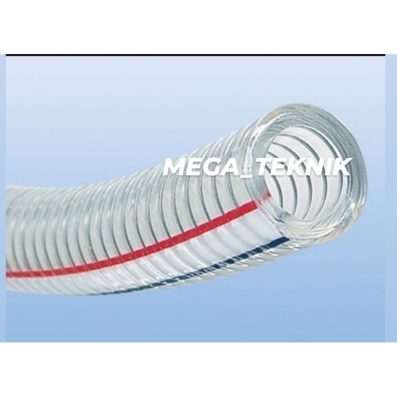 Jual Selang PVC/Selang spiral kawat 2"inch/Spring Hose 2"inch | Shopee ...