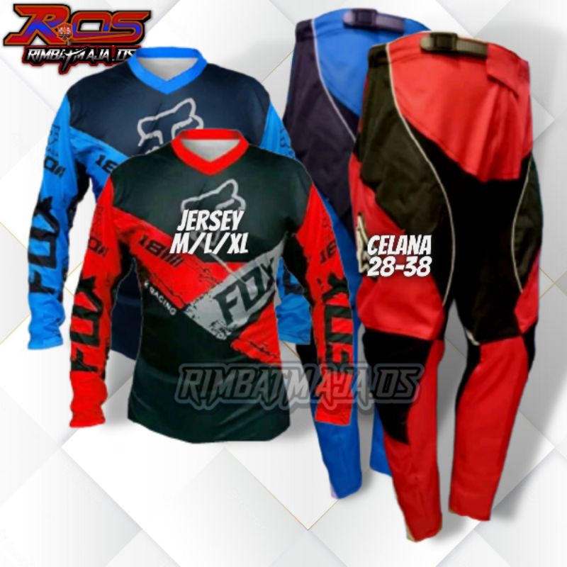 Jual Baju Trail Motocross Set Adventure Dewasa/Paket Setelan baju ...