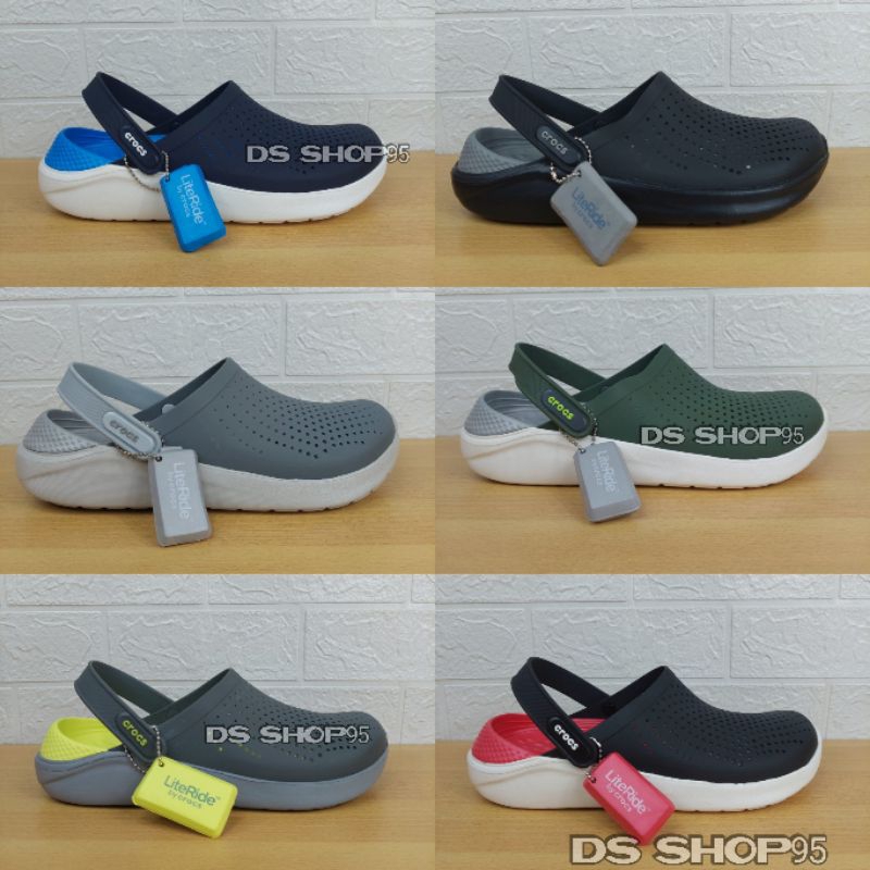 Jual SANDAL CROCS LITERIDE CLOG UNISEX/CROCS LITERIDE CLOG | Shopee Indonesia