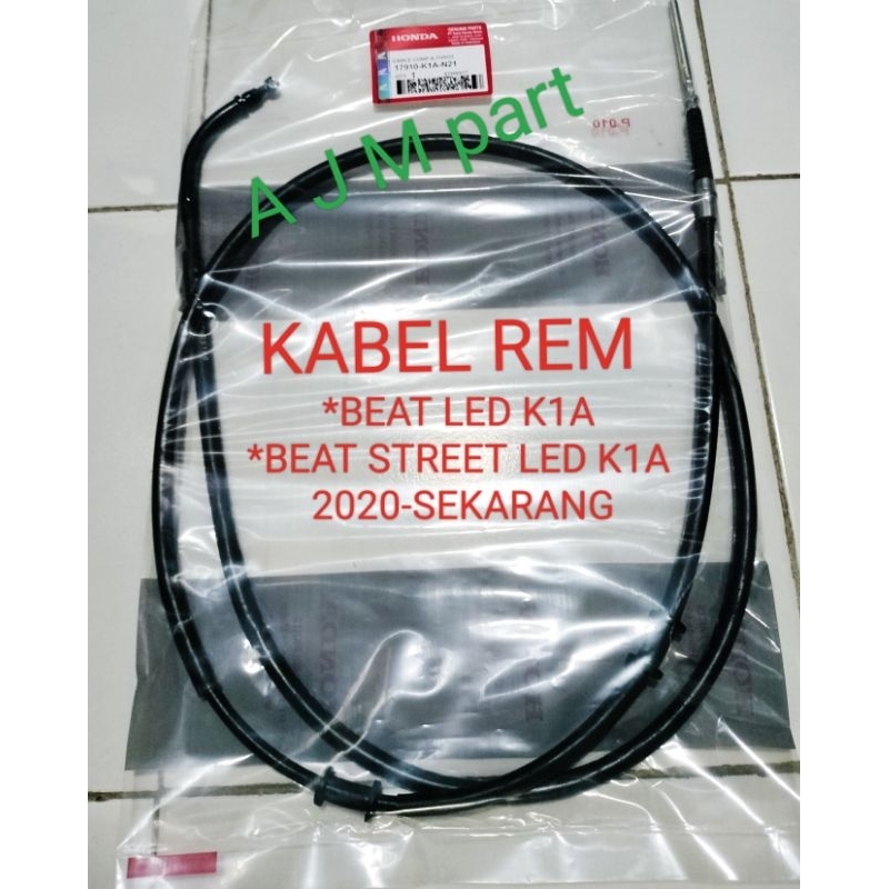 Jual KABEL REM BELAKANG HONDA BEAT NEW LED K1A BEAT STREET LED K1A ...