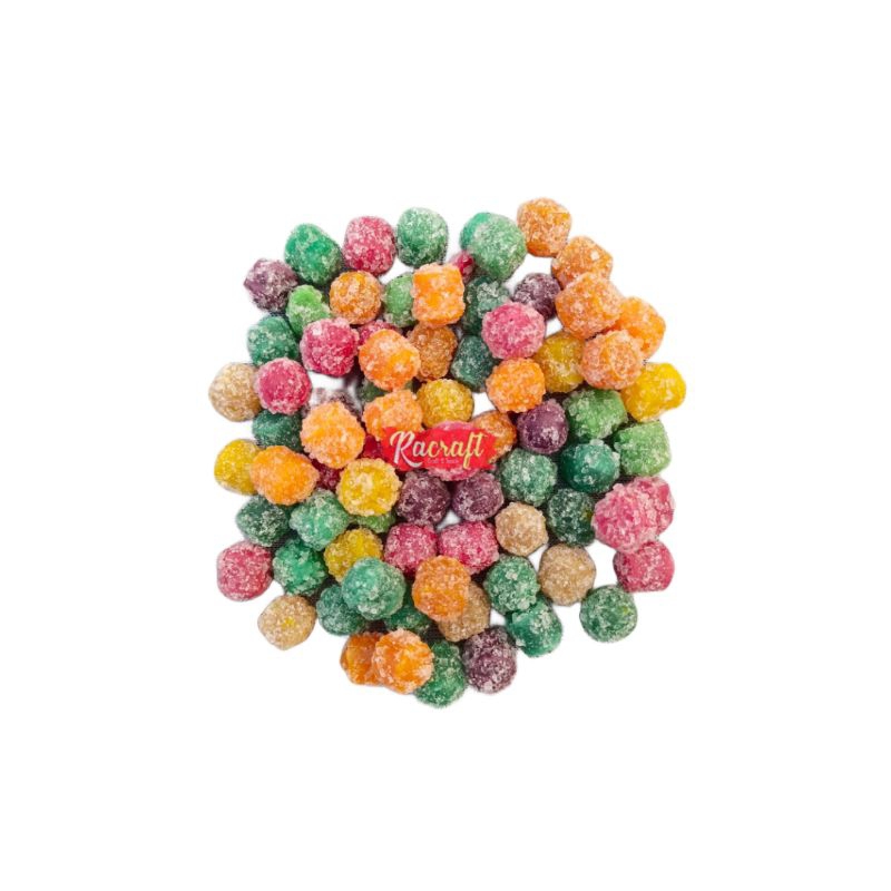 Jual Permen buah mix taburan gula fruits candy l racraft | Shopee Indonesia