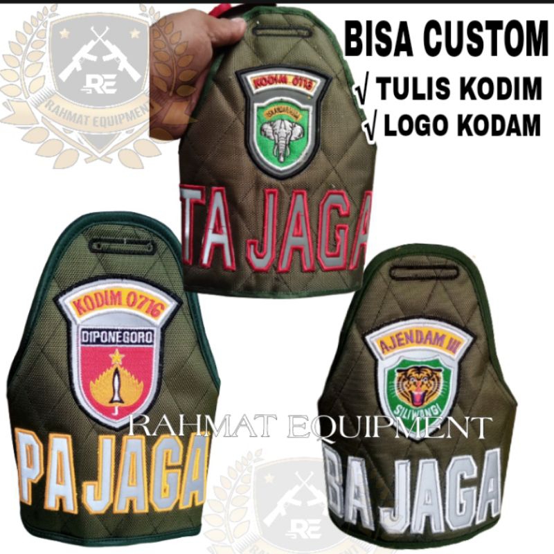 Jual Ban Lengan BAJAGA PAJAGA TAJAGA Bisa Custom Tulisan Kodim Dan Logo ...