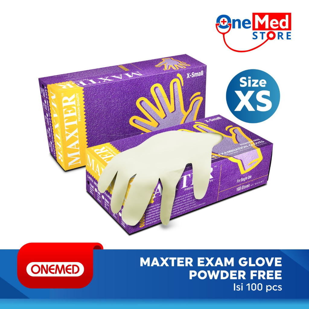 Jual Maxter Non Powder Gloves box isi 100pcs | Shopee Indonesia