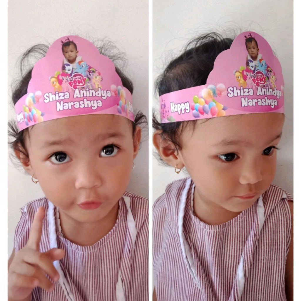 Jual Topi Ulang tahun karakter (bisa custom) | Shopee Indonesia