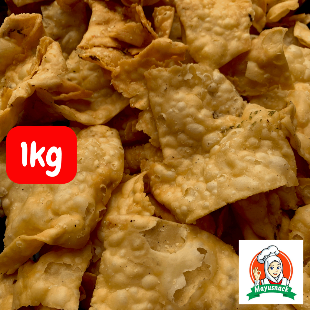 Jual Keripik Pangsit Bawang Goreng 1kg | Shopee Indonesia