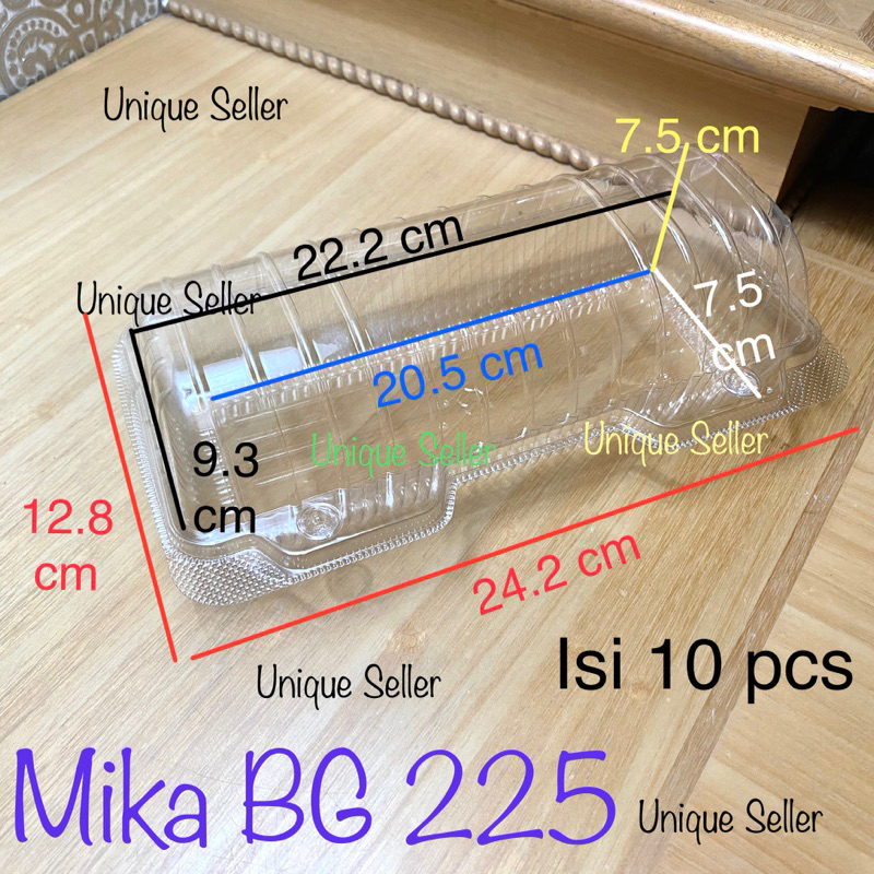 Jual [isi10] Mika BG 225 Uk 22x9x7.5 cm / Mika Bolu Gulung 22 cm / Mika Bolu Gulung 20 cm / Mika ...