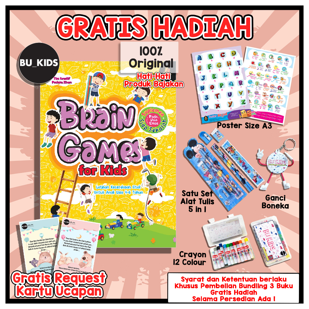 Jual Buku Aktivitas Anak Belajar Membaca Menulis Berhitung Mewarnai ...