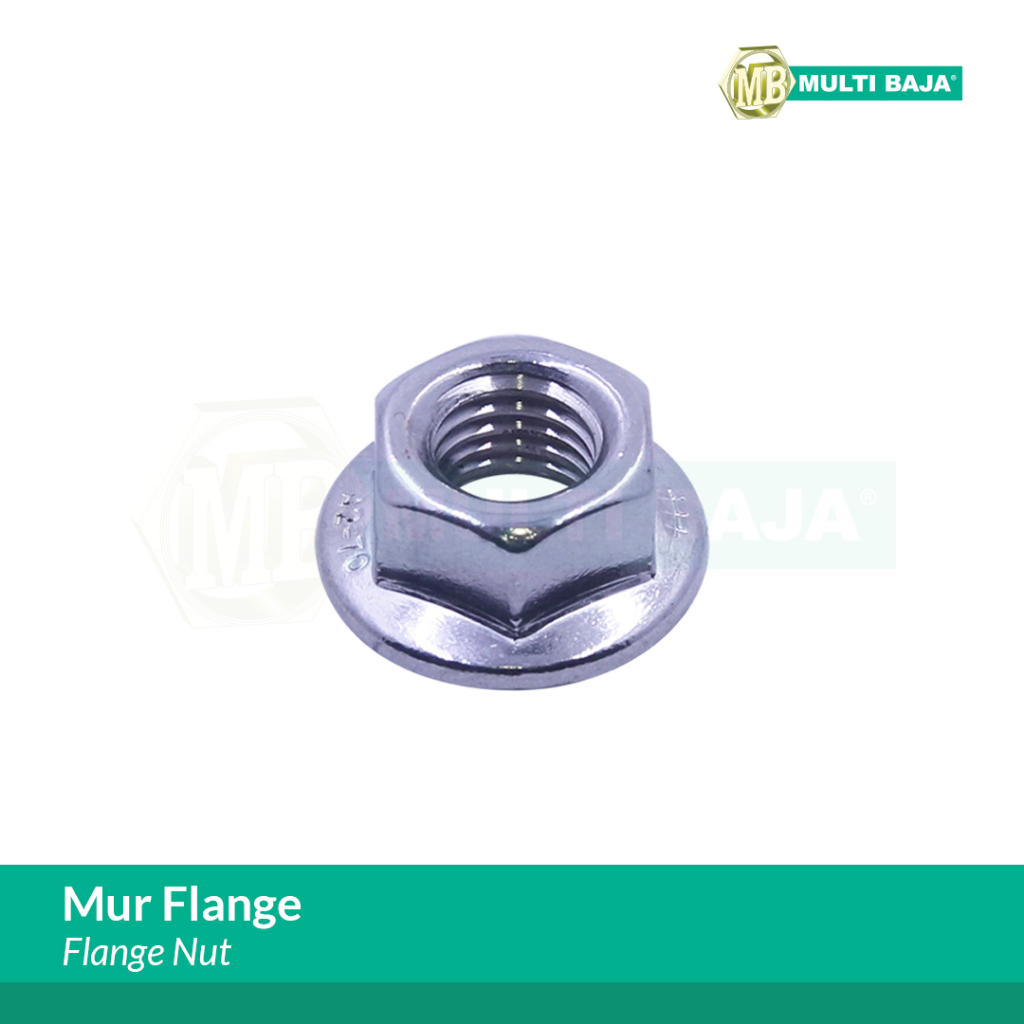 Jual Flange Nut Stainless Steel 304 M10 - 1.25 Drat Halus | Shopee Indonesia