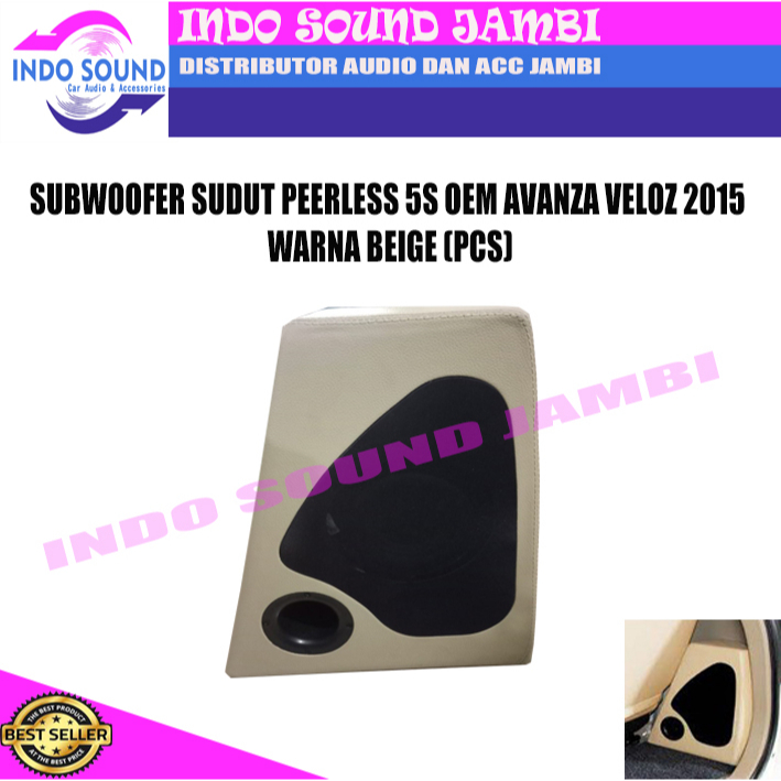 Jual SUBWOOFER PEERLESS OEM KHUSUS AVANZA/VELOZ 2015 BEIGE | Shopee Indonesia