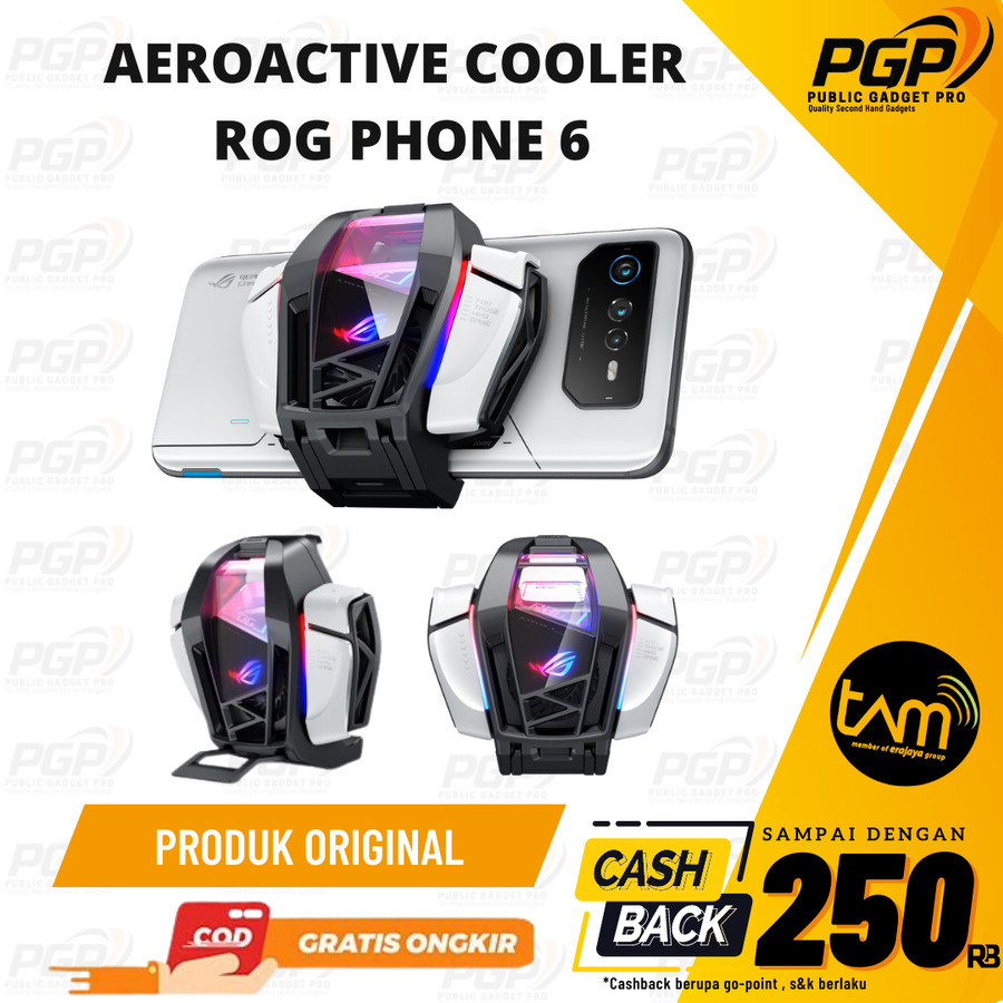 Jual Aeroactive Rog Phone 6 / 6 Pro | Aerocooler | Fan & Cooler ...