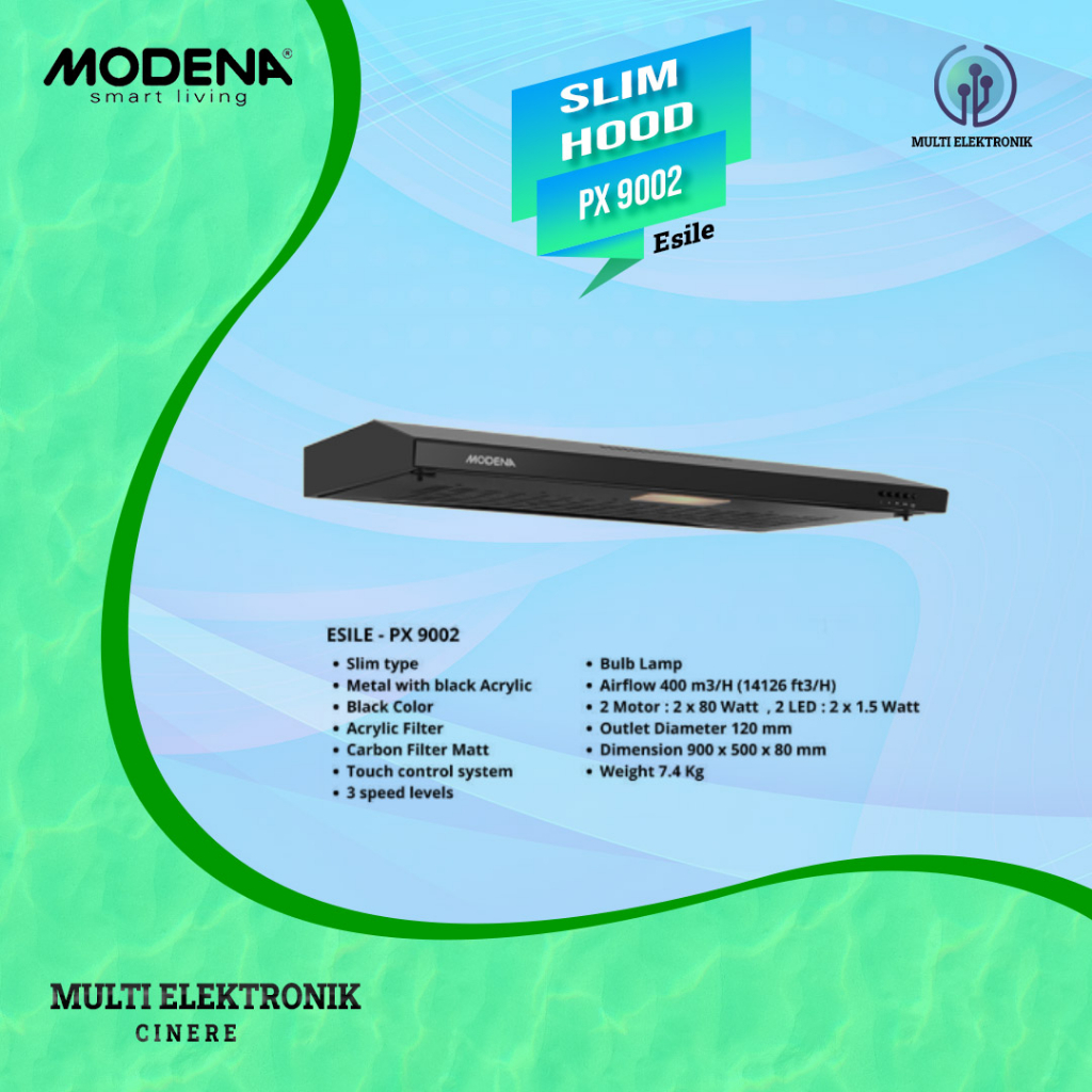 Jual Cooker Hood MODENA 90 cm PX 9002/PX-9002 | Shopee Indonesia