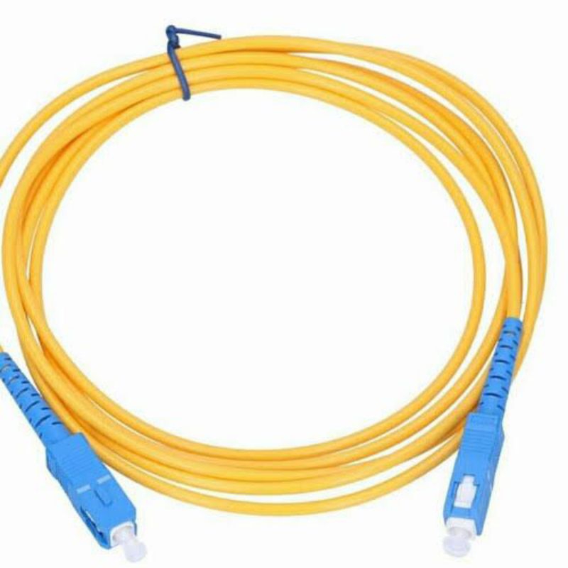 Jual Kabel Fiber Optic FO Patchcord Simplex Single SC-SC UPC 3 Meter | Shopee Indonesia