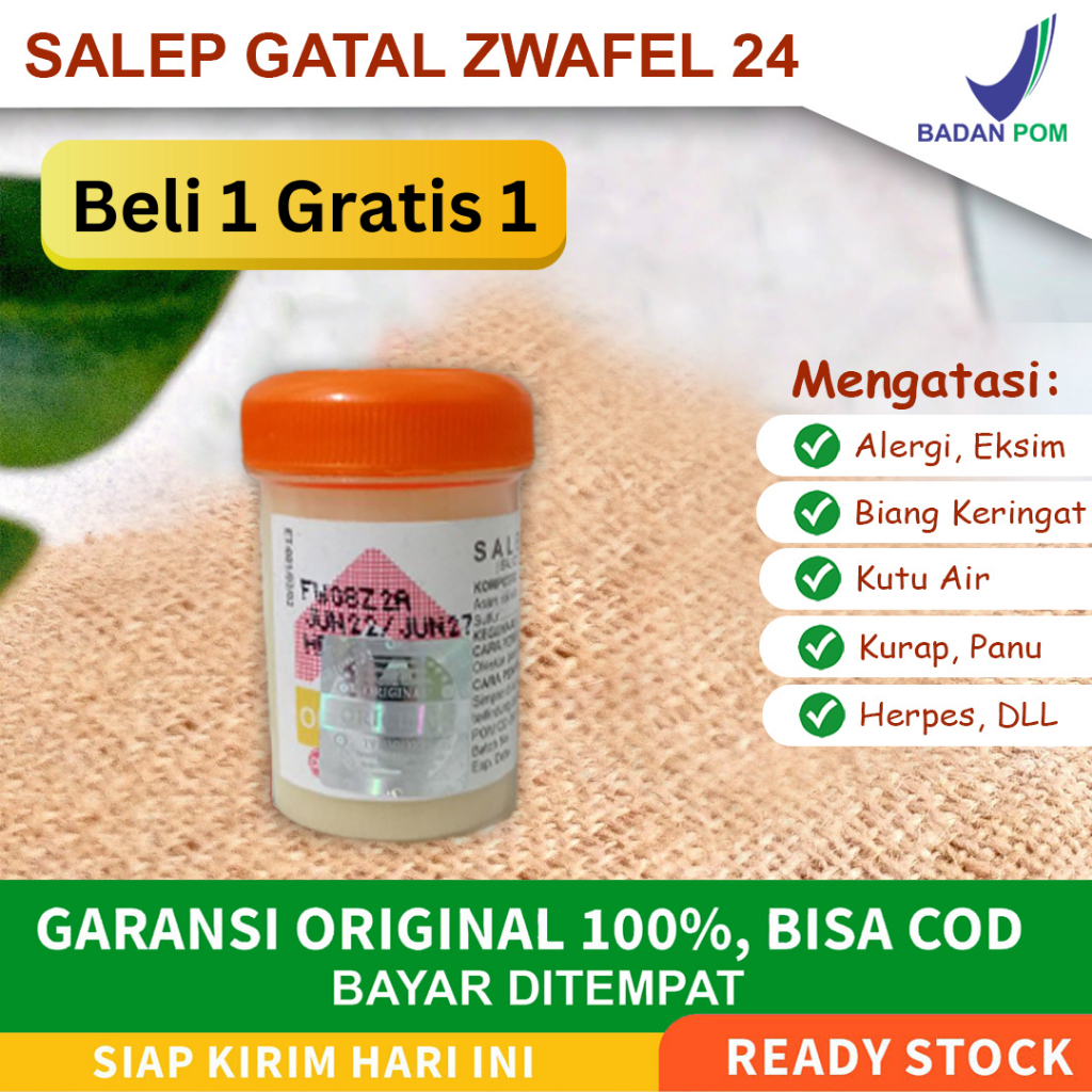 Jual SALEP GATAL ZWAFEL 24 BELI 1 PCS GRATIS 1 - SALEP OBAT GATAL BPOM ...