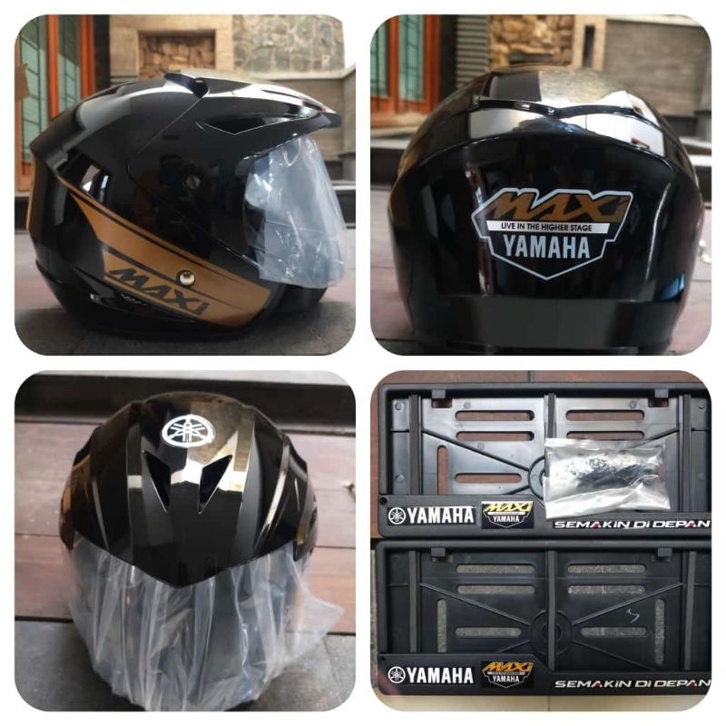 Jual helm yamaha nmax /yamaha aerox ori ,standar SNI free (sarung helm ...