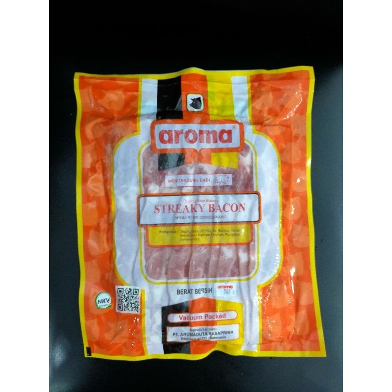 Jual Aroma Pork Streaky Bacon 500 Gr (Non Halal) | Shopee Indonesia