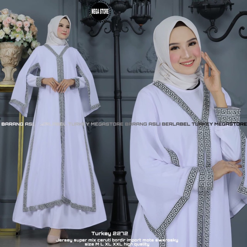 Jual Gamis Turkey 2272 Turkey 1199 Hawa #253 Dress Busana Muslimah By ...