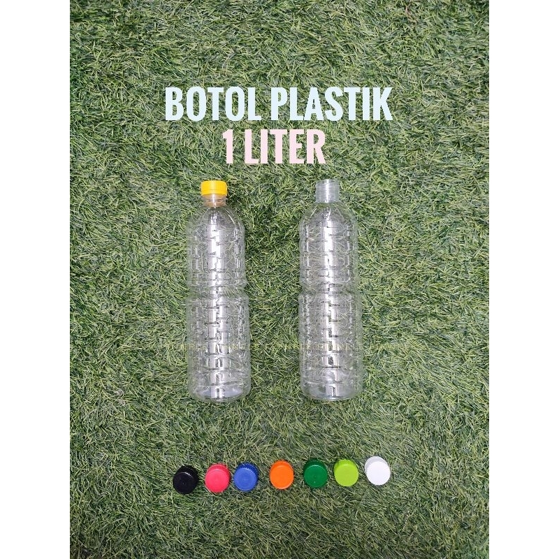 Jual Botol Plastik 1000ml / Botol Minyak 1 Liter / Botol Cupir / Botol ...