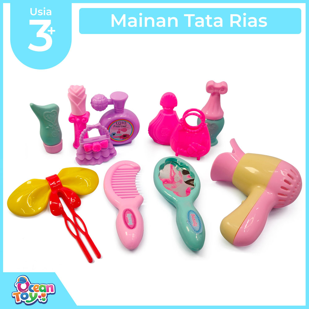 Jual Mainan Perempuan Beauty Set Lengkap / Peralatan Make Up OCT84028 ...