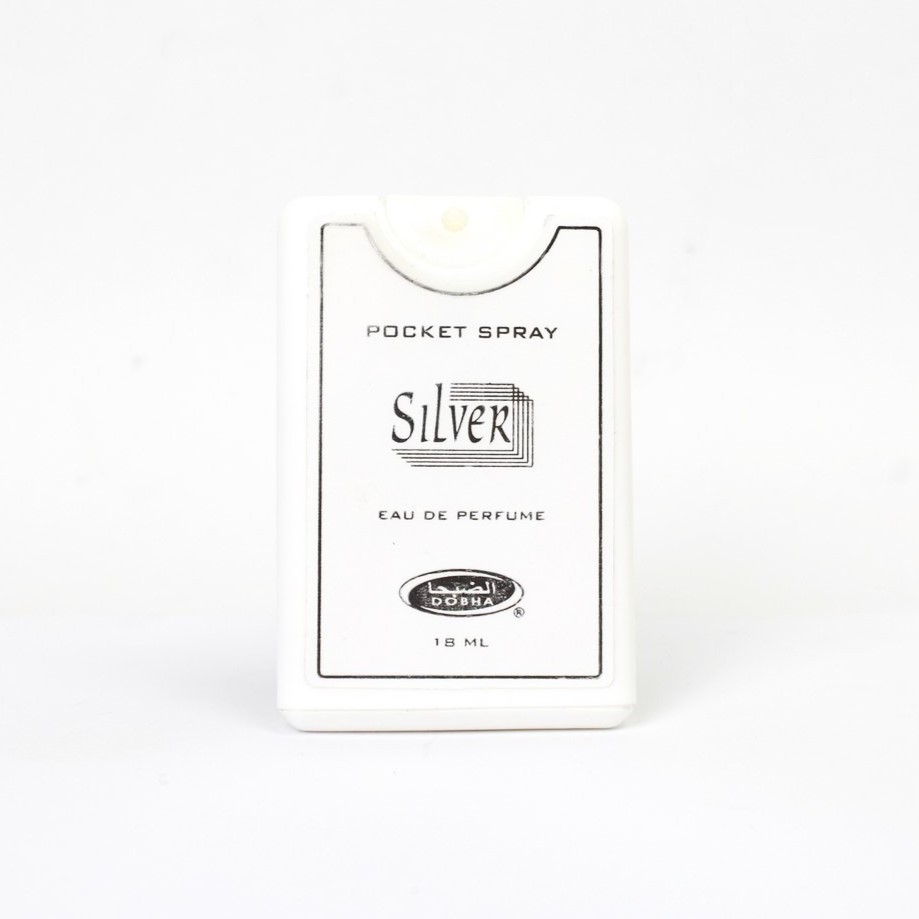 Jual Parfum DOBHA Pocket Spray Aroma SILVER 18ML Original | Shopee ...