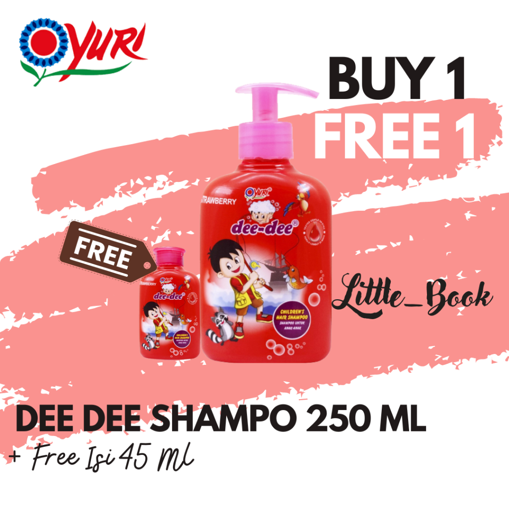 Jual [+BONUS 45ml] Dee Dee Shampoo Pump 250ml | Dee Body Wash Foaming Pump 225 ml | Shopee Indonesia