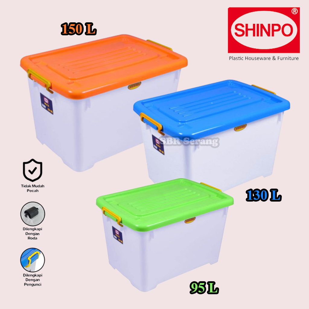 Jual Box Container Plastik / Kotak Penyimpanan serbaguna Shinpo cb 95 ...