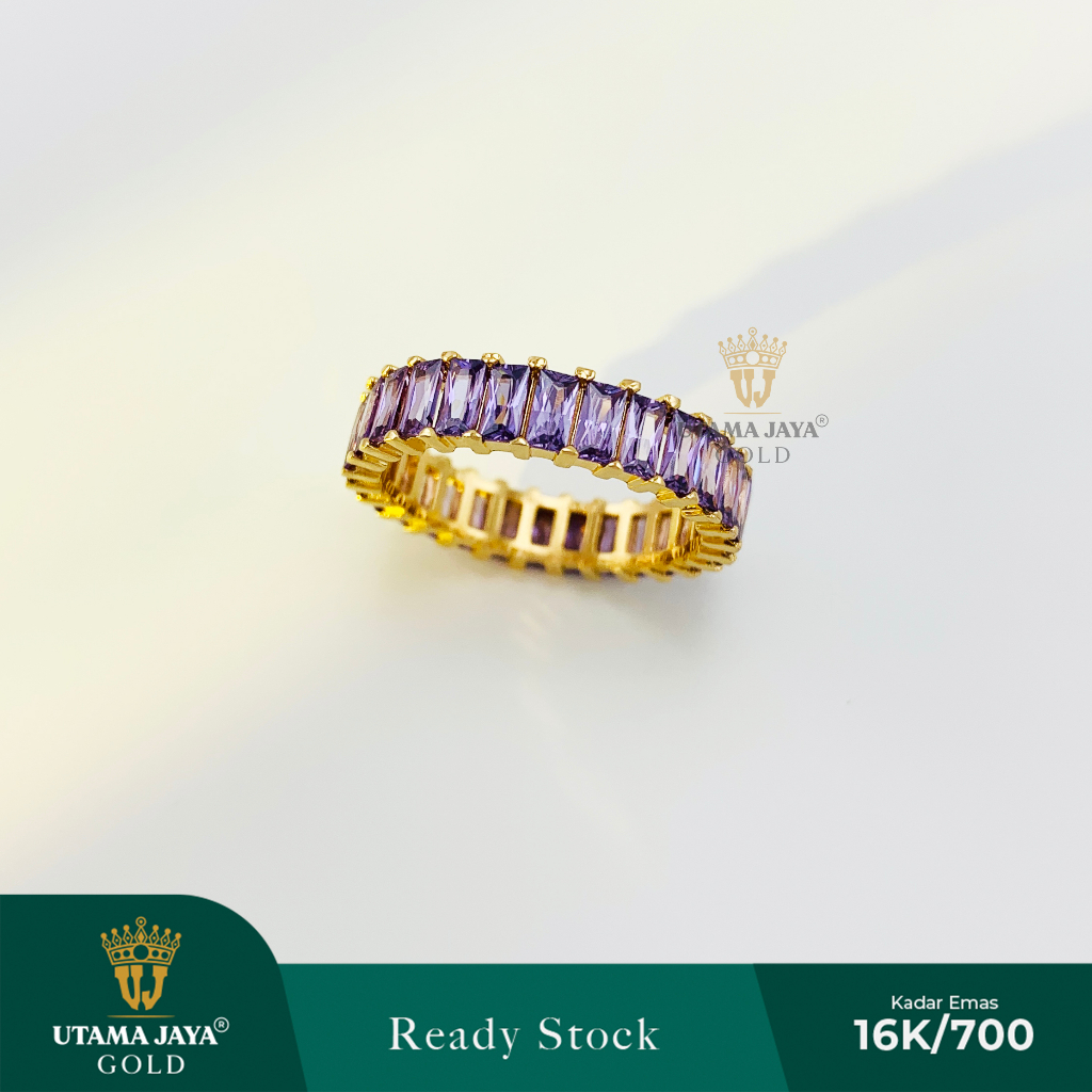 Jual Cincin model eternity mata persegi panjang | Shopee Indonesia