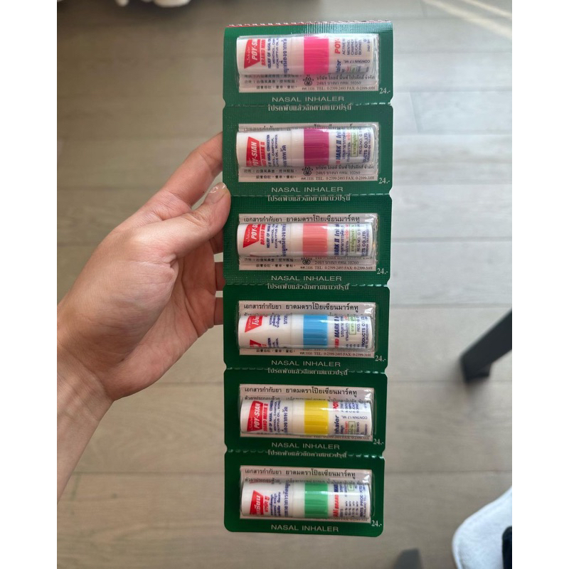 Jual inhaler pastel blackmint poy sian jennie taeil jaemin bangkok ...