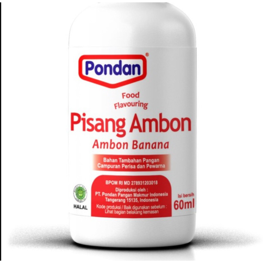 Jual Pondan Pasta Pisang Ambon Banana Food Flavouring Perisa Makanan ...