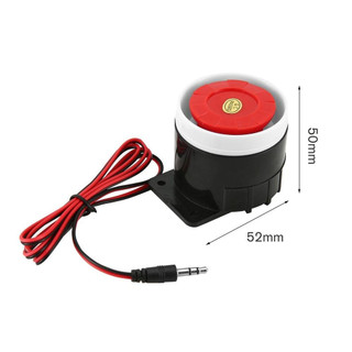 Jual Sirene Alarm High Decibel Active Buzzer 12V DC Security Safety ...