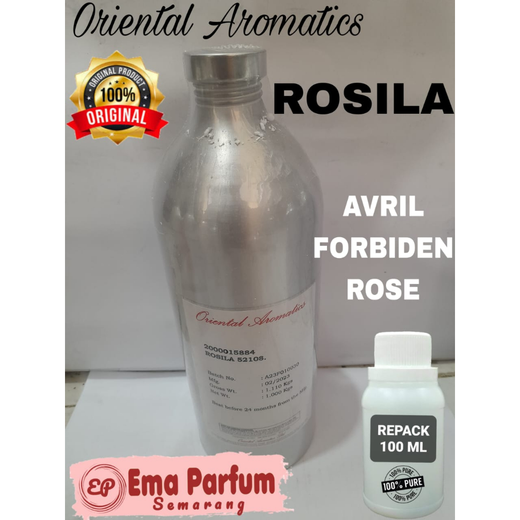 Jual (100 GR) ROSILA BY ORIENTAL AROMATICS BIBIT PARFUME SEARAH AVRIL ...