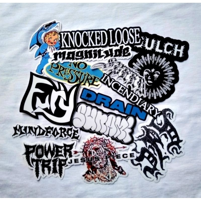 Jual Sticker Band All Genre Hardcore Punk Midwest Emo Alternative ...