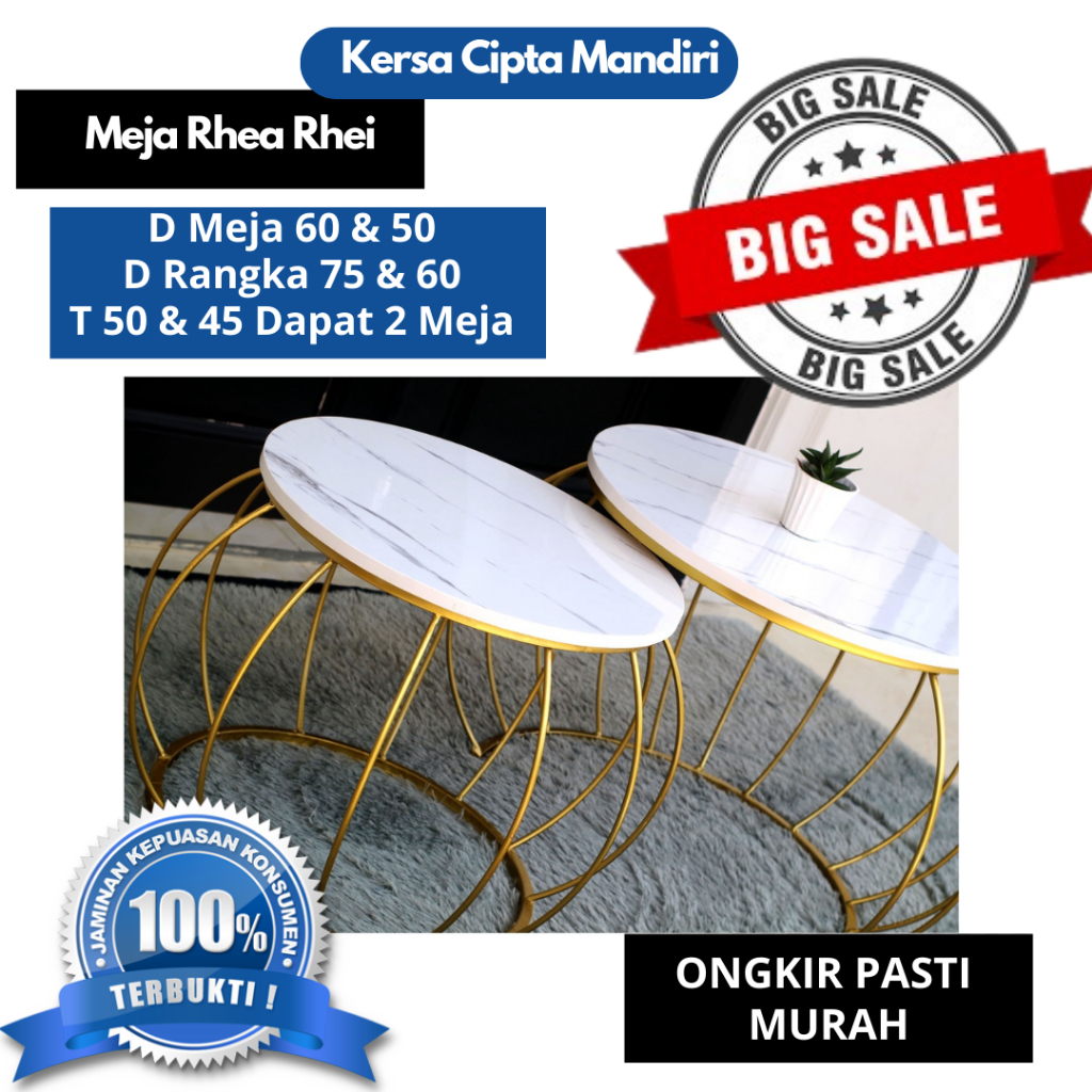 Jual Meja Tamu Minimalis Set Rhea Rhei | Meja Minimalis | Meja Ruang ...